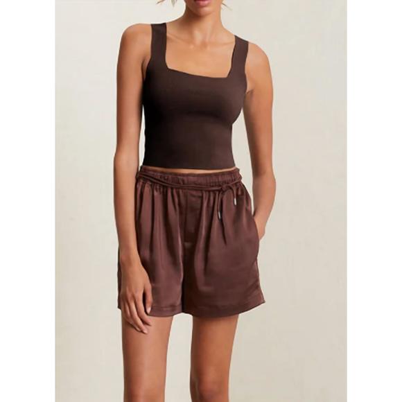 A.L.C. | Shorts | New Alc Ryan Short In Caffe | Poshmark